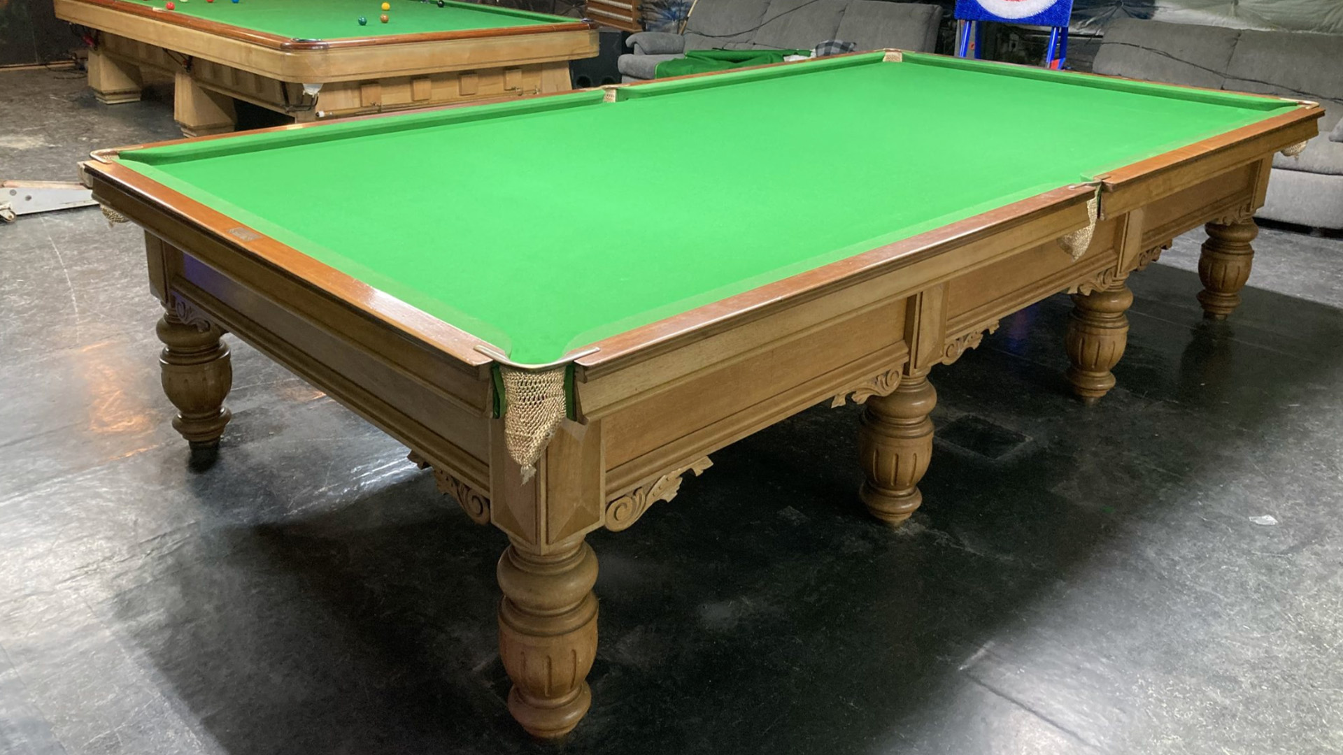 12 foot Snooker Table - SLO Billiards